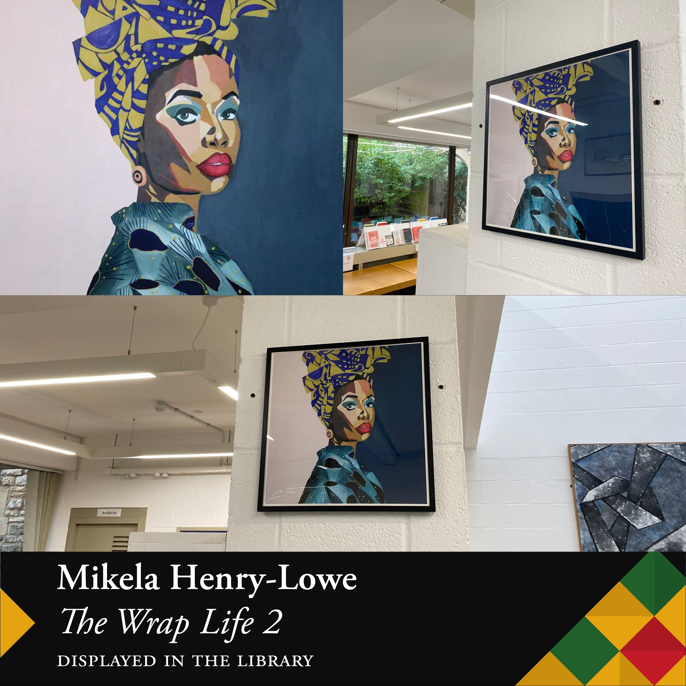 Black History Month Art Display | Pembroke college